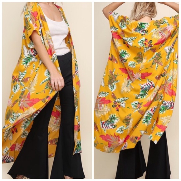 Umgee | Other | Umgee Kimono Cardigan Duster Open Front M | Poshmark